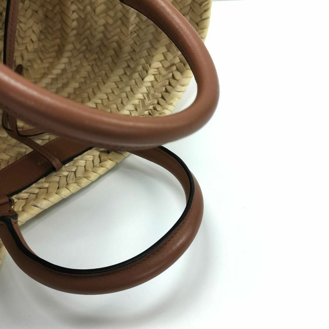 JIMMY CHOO - ジミーチュウ カゴ バッグ 2WAY トート ハンドの JIMMY CHOO - ジミーチュウ カゴ バッグ 2WAY トート ハンドの