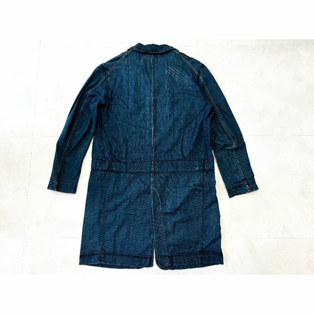 Levi's - Levi's RED 爪痕加工ロングジャケット コート S Levi's - Levi's RED 爪痕加工ロングジャケット コート S