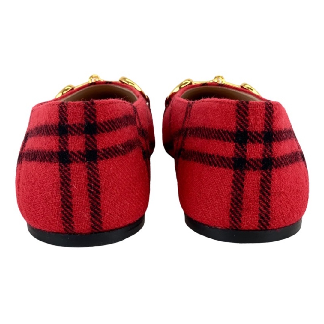 グッチ GUCCI パンプス 靴 シューズ ウール レッド 未使用 グッチ GUCCI パンプス 靴 シューズ ウール レッド 未使用