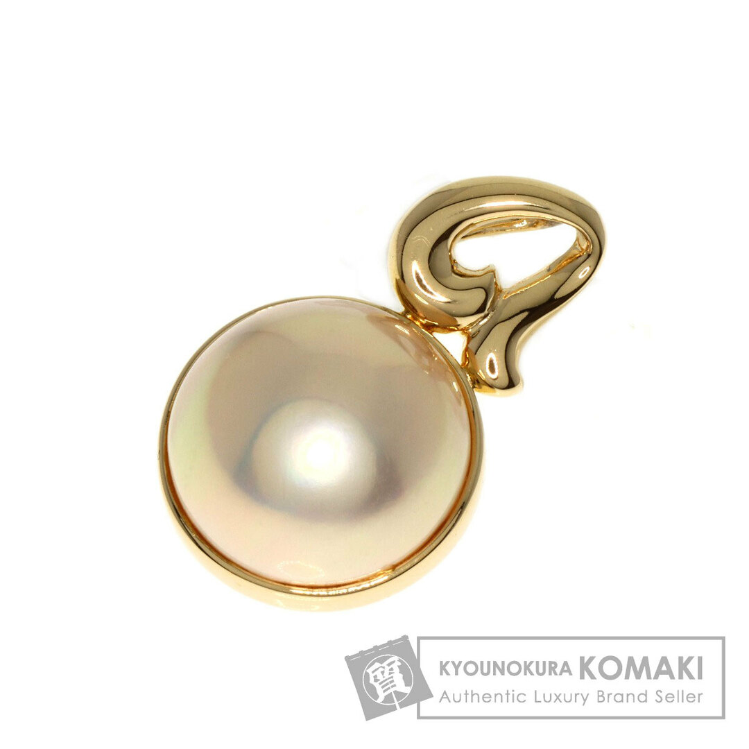 TASAKI マベパール 真珠 ペンダントトップ K18YG レディース TASAKI マベパール 真珠 ペンダントトップ K18YG レディース