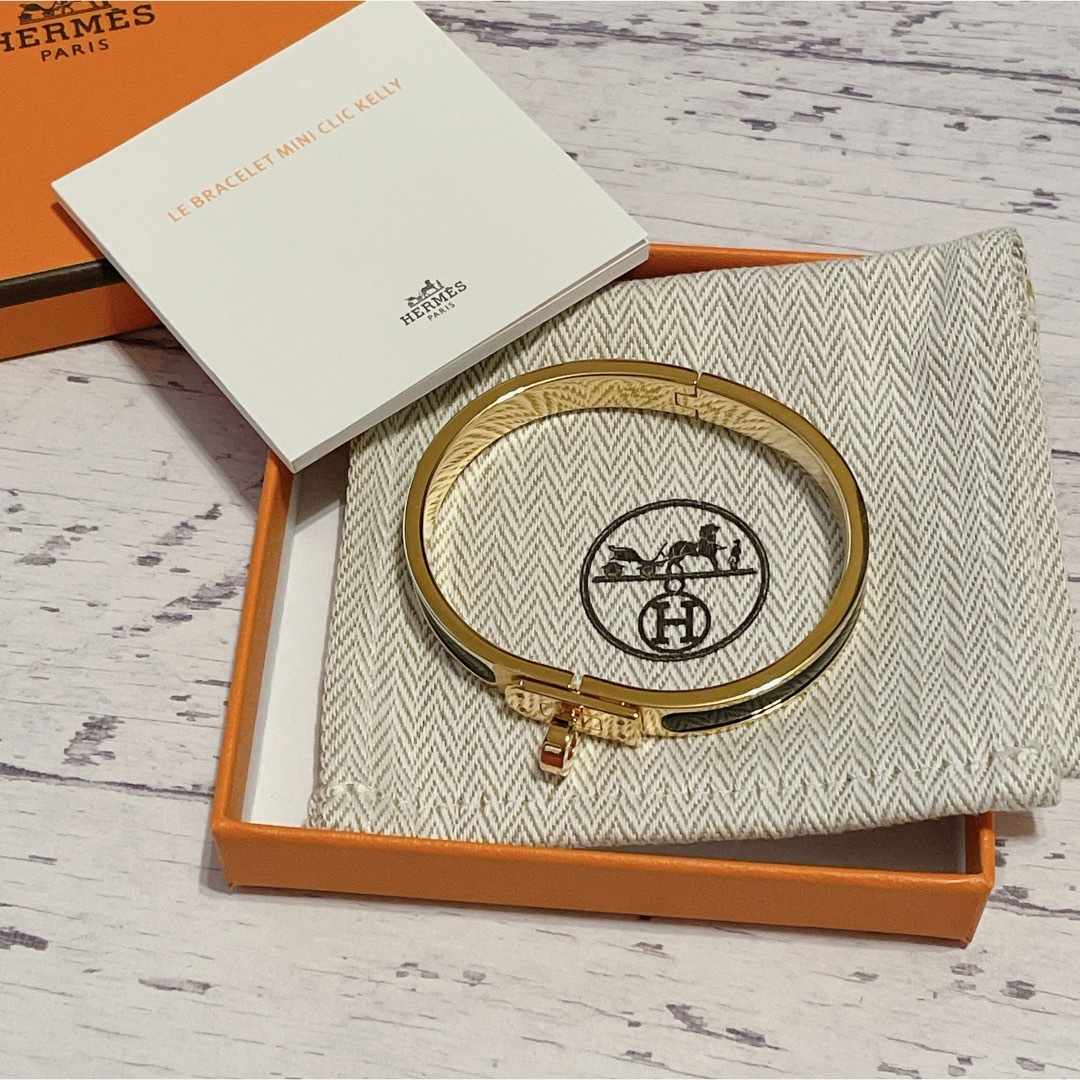 HERMES - 最新作 エルメス ブレスレット ミニ・クリック・ケリー HERMES - 最新作 エルメス ブレスレット ミニ・クリック・ケリー