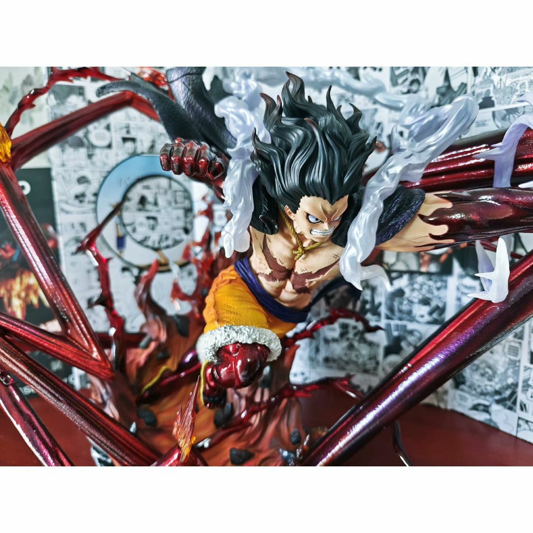 ワンピース ニカ ルフィ ギア4 スネイクマン フィギュア ワンピース ニカ ルフィ ギア4 スネイクマン フィギュア