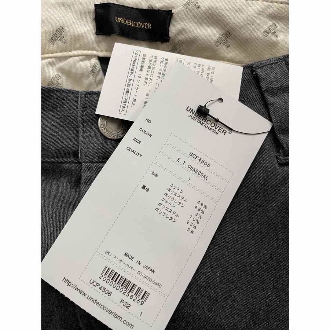 新品☆アンダーカバー チノパンツ グレー S・ 1 新品☆アンダーカバー チノパンツ グレー S・ 1
