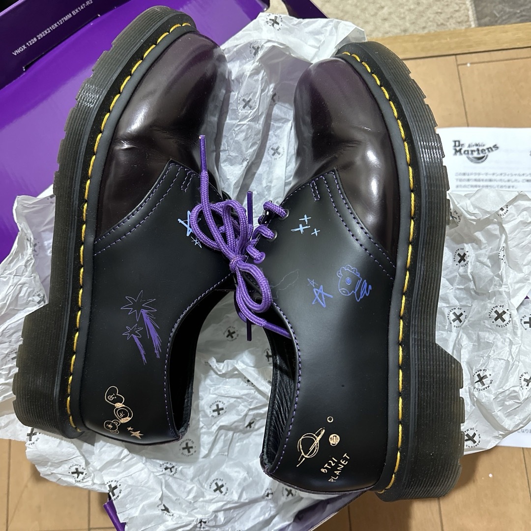 Dr.Martens - ドクターマーチン BT21コラボ 限定 ローファーの Dr.Martens - ドクターマーチン BT21コラボ 限定 ローファーの