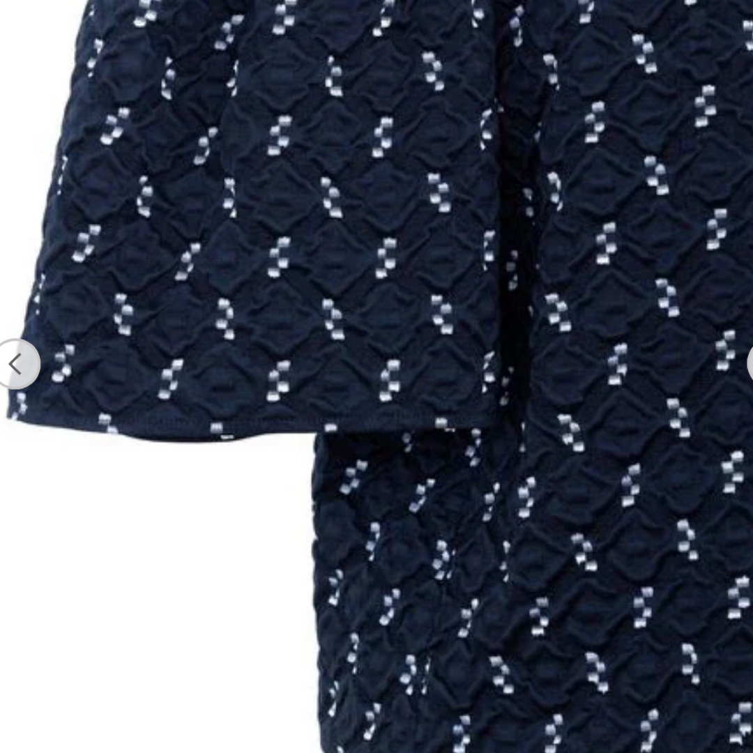 drawer ドゥロワー M.SUMMER1 パフィ―ジャカードブラウス drawer ドゥロワー M.SUMMER1 パフィ―ジャカードブラウス