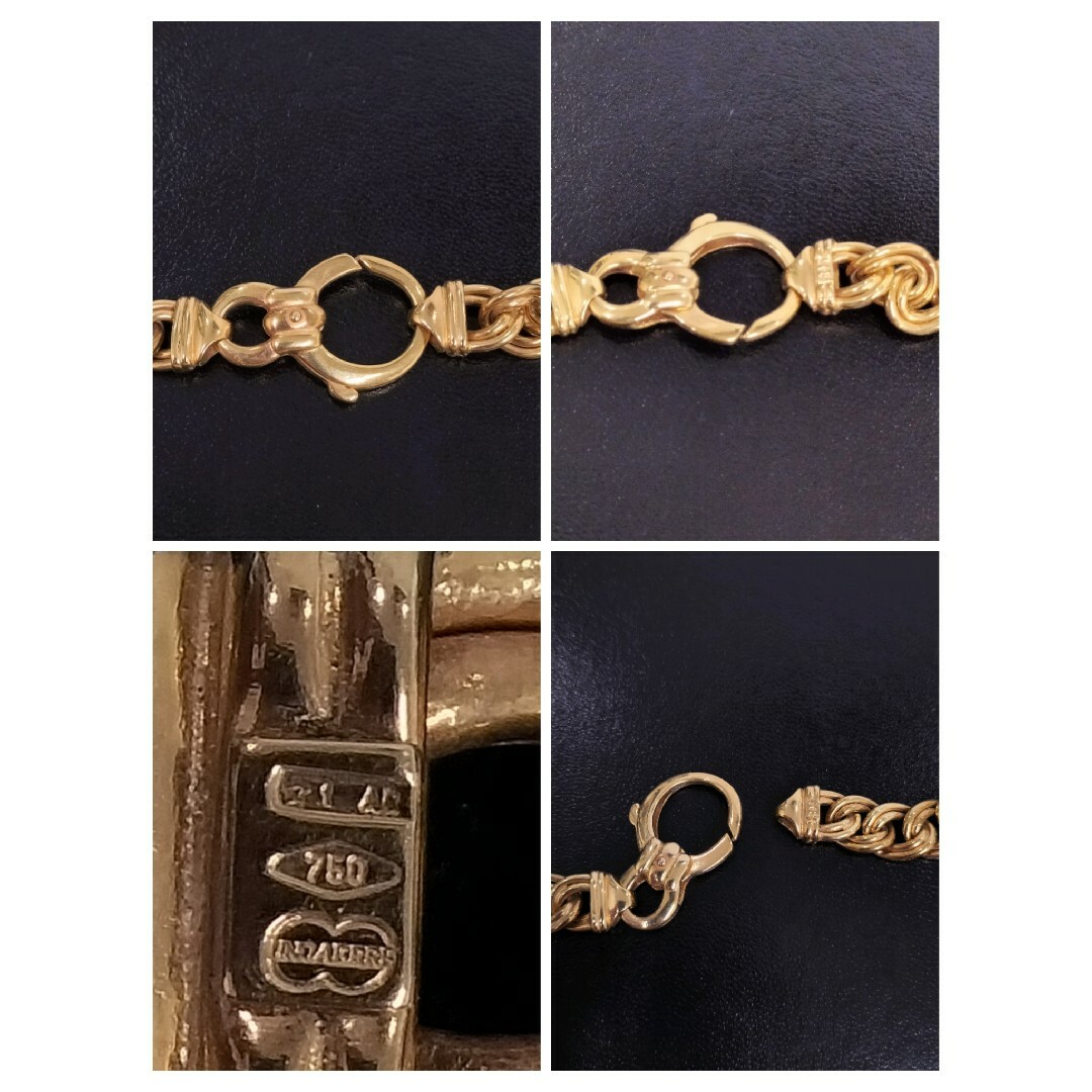UNOAERRE - (C050703) K18 750刻印 UNOAERRE ウノアエレ UNOAERRE - (C050703) K18 750刻印 UNOAERRE ウノアエレ