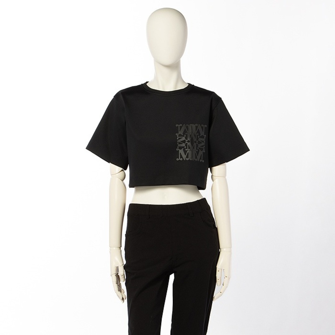 マックスマーラ MAX MARA クロップドTシャツ MESSICO プリント マックスマーラ MAX MARA クロップドTシャツ MESSICO プリント