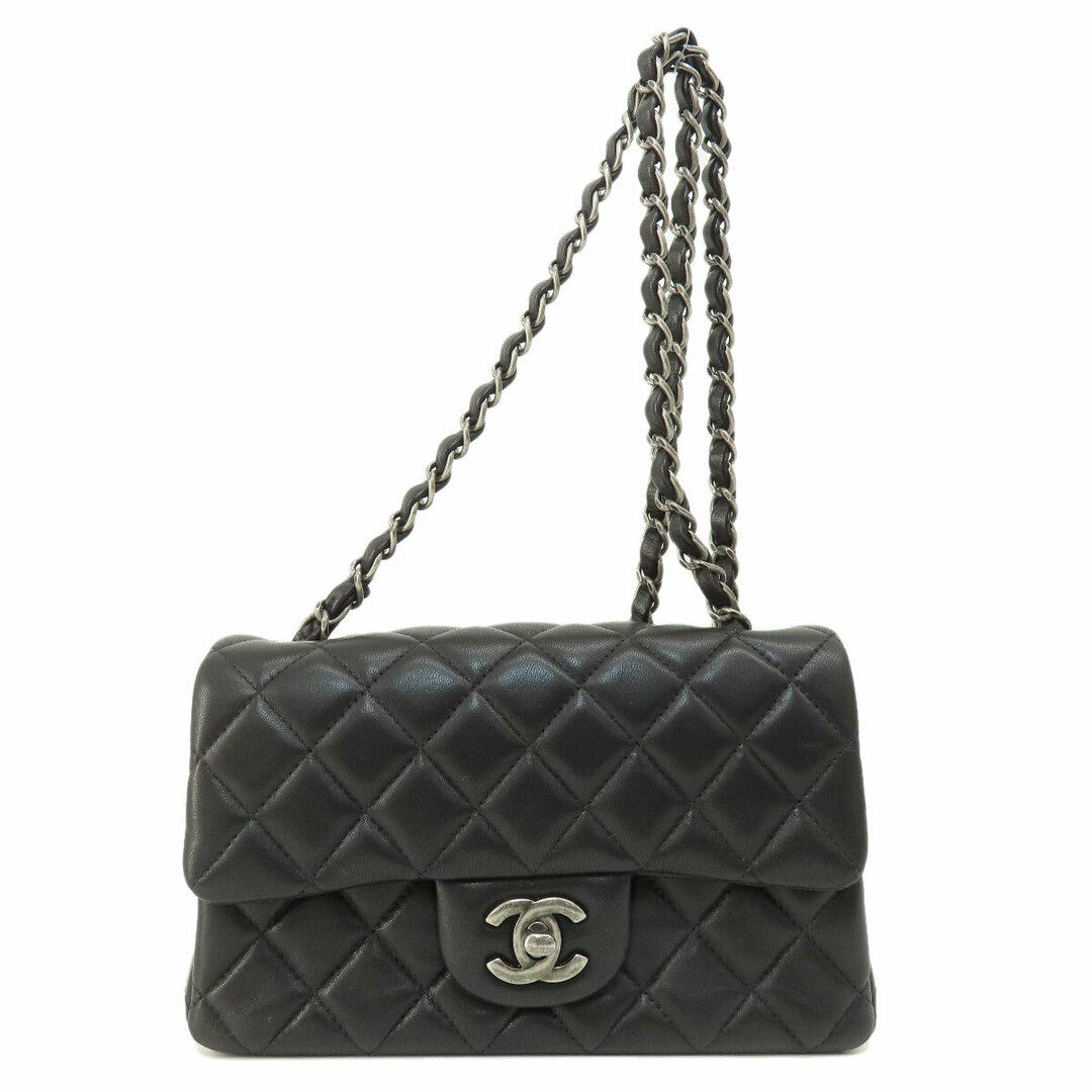 CHANEL - CHANEL チェーンショルダー マトラッセ シルバー金具 CHANEL - CHANEL チェーンショルダー マトラッセ シルバー金具