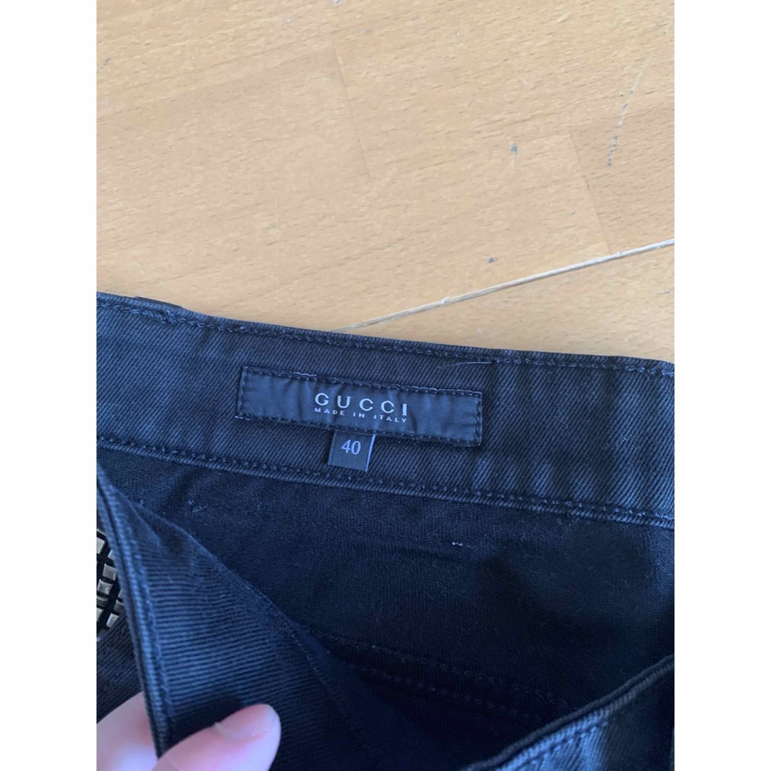 GUCCI - グッチ GUCCI パンツ 美品 黒 ブラック 40の通販 by GUCCI - グッチ GUCCI パンツ 美品 黒 ブラック 40の通販 by