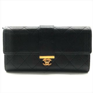 CHANEL - 美品 CHANEL シャネル マトラッセ ココマーク ターン CHANEL - 美品 CHANEL シャネル マトラッセ ココマーク ターン