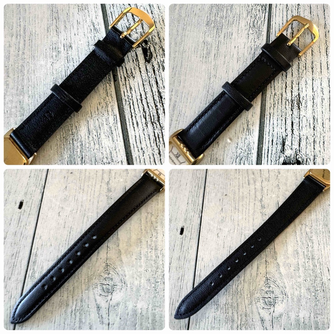 希少】Yves Saint Laurent 腕時計 YSL スクエア ゴールド 希少】Yves Saint Laurent 腕時計 YSL スクエア ゴールド