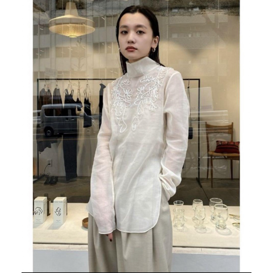 TODAYFUL - 値下げ 美品 Sheer Embroidery Blouseの通販 by shop TODAYFUL - 値下げ 美品 Sheer Embroidery Blouseの通販 by shop