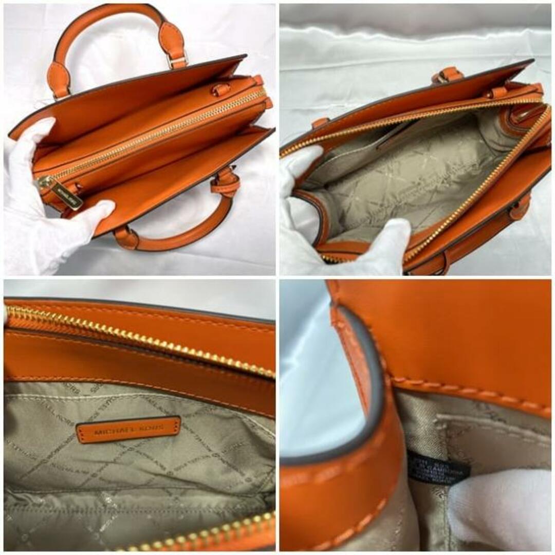 MICHAEL KORS - マイケルコース 2way バッグ オレンジ MICHAEL KORS - マイケルコース 2way バッグ オレンジ