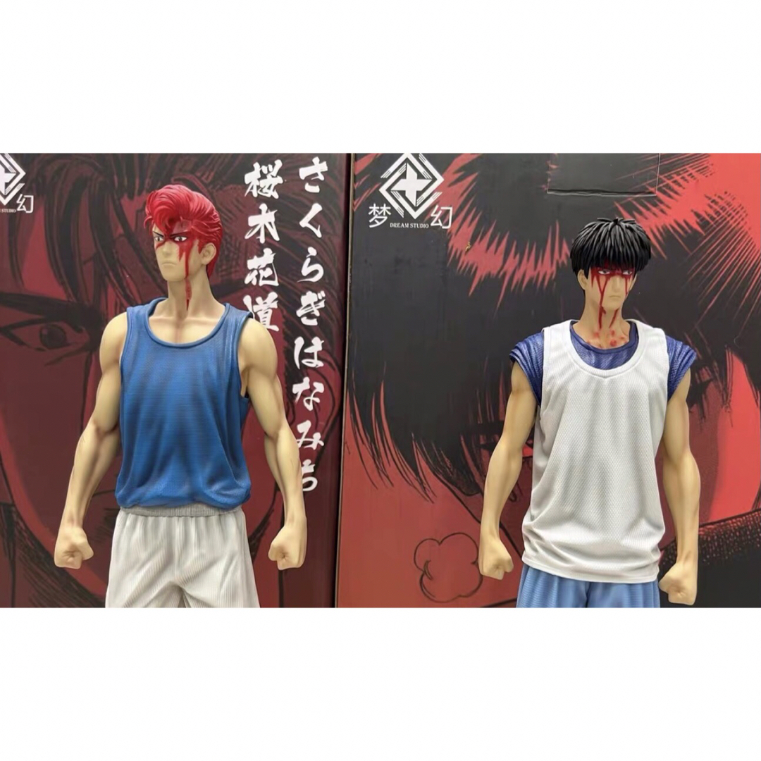 SLAM DUNK スラムダンク桜木花道& 流川楓 GK ガレージキット 2体 SLAM DUNK スラムダンク桜木花道& 流川楓 GK ガレージキット 2体