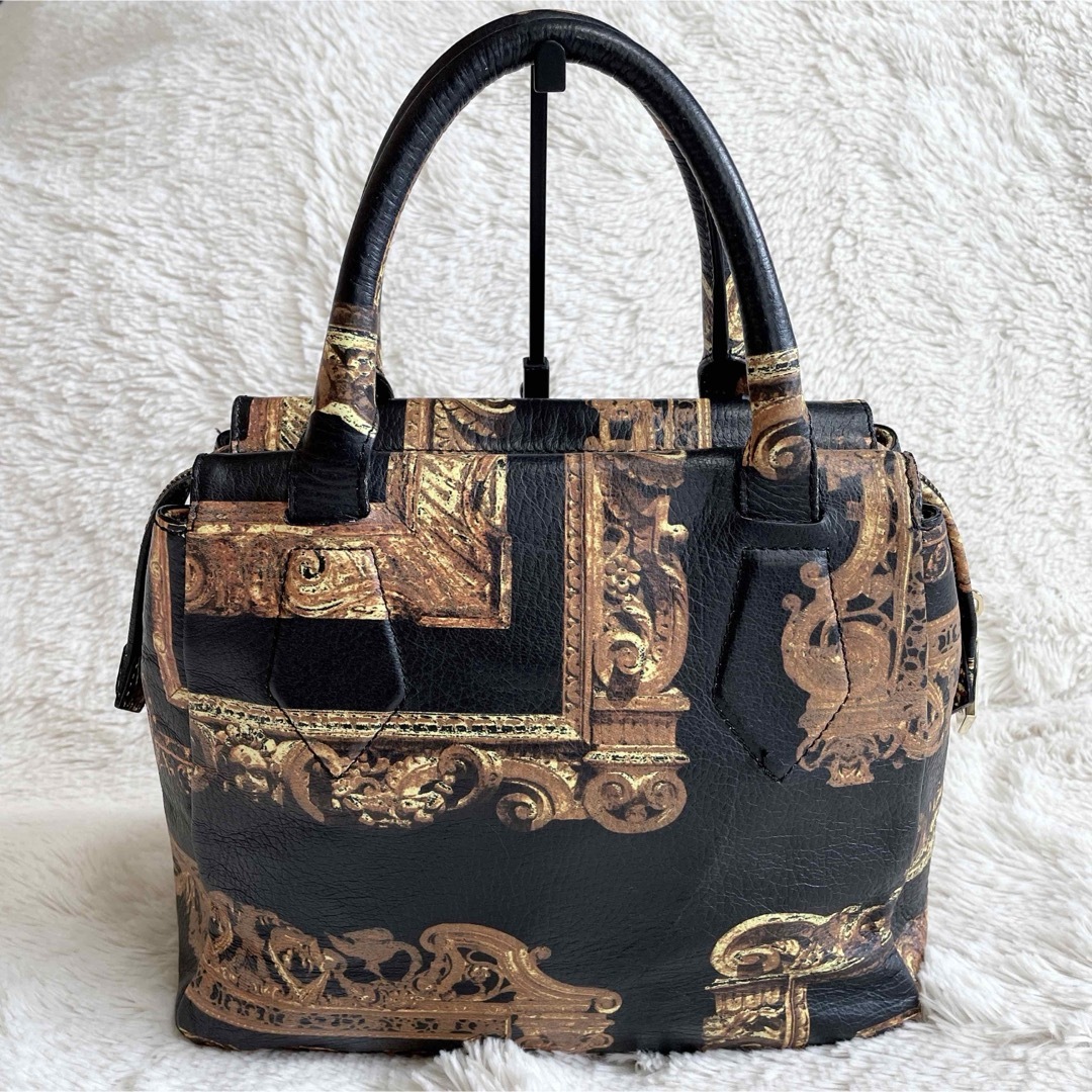 極美品 希少 ヴィヴィアンウエストウッド 額縁 2way レザー 極美品 希少 ヴィヴィアンウエストウッド 額縁 2way レザー