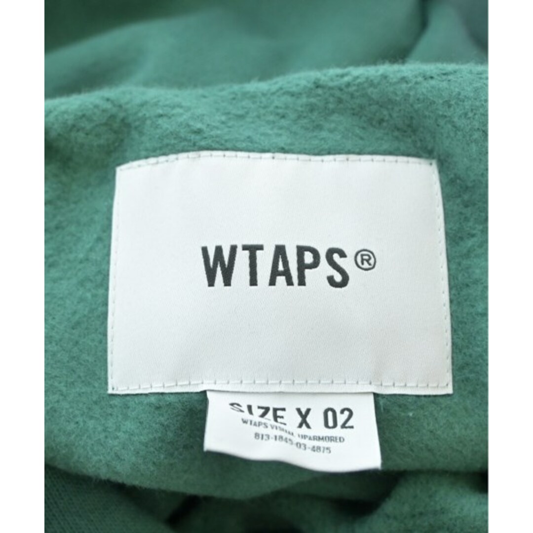 WTAPS ダブルタップス パーカー 02(M位) 緑 【古着】【中古】の WTAPS ダブルタップス パーカー 02(M位) 緑 【古着】【中古】の
