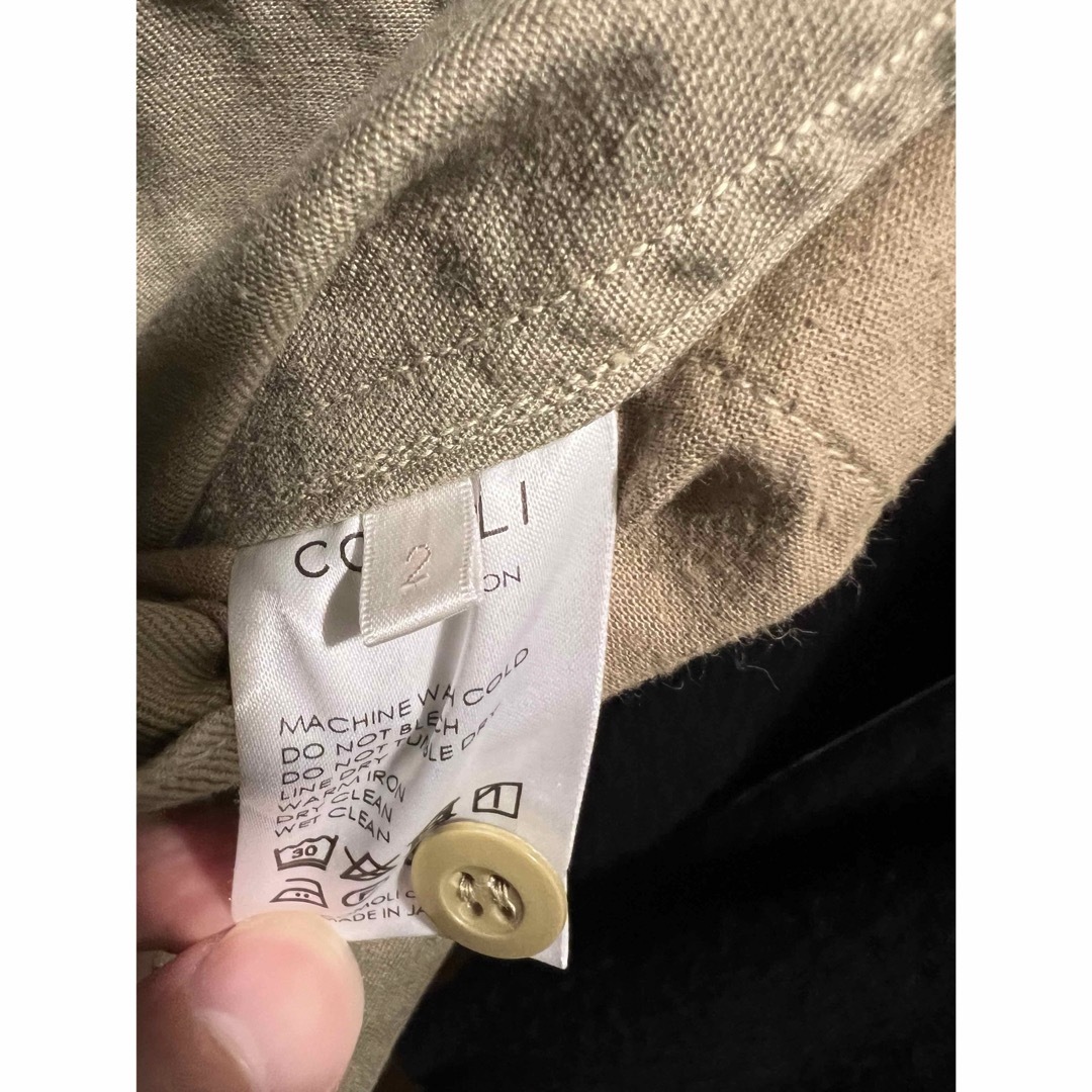 COMOLI コモリ22SS コットンチノ オーバーパンツ2 COMOLI コモリ22SS コットンチノ オーバーパンツ2