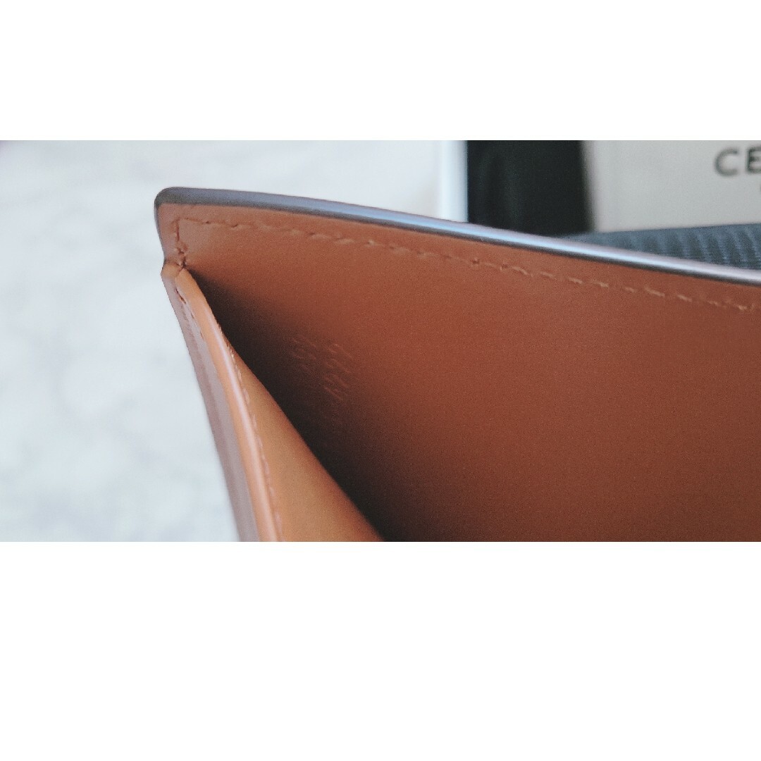 極美品 セリーヌ CELINE トリオンフ スモールウォレット 極美品 セリーヌ CELINE トリオンフ スモールウォレット