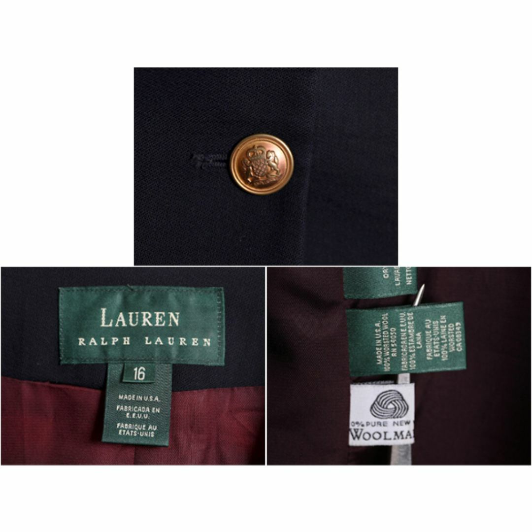 Ralph Lauren - 90s USA製 LAUREN ラルフローレン テーラード Ralph Lauren - 90s USA製 LAUREN ラルフローレン テーラード