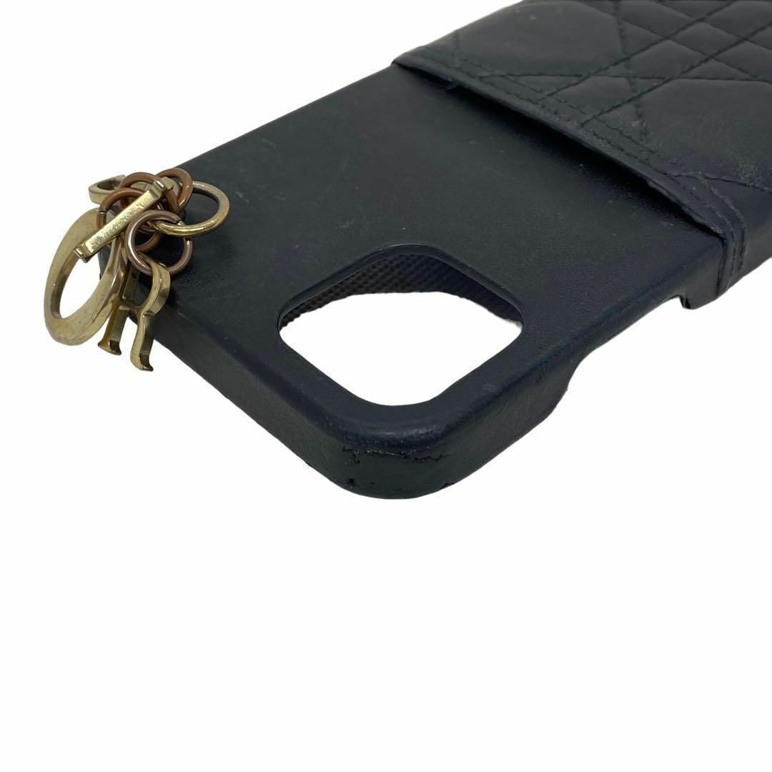 Christian Dior ディオールiPhone12/Proケース ブラック Christian Dior ディオールiPhone12/Proケース ブラック