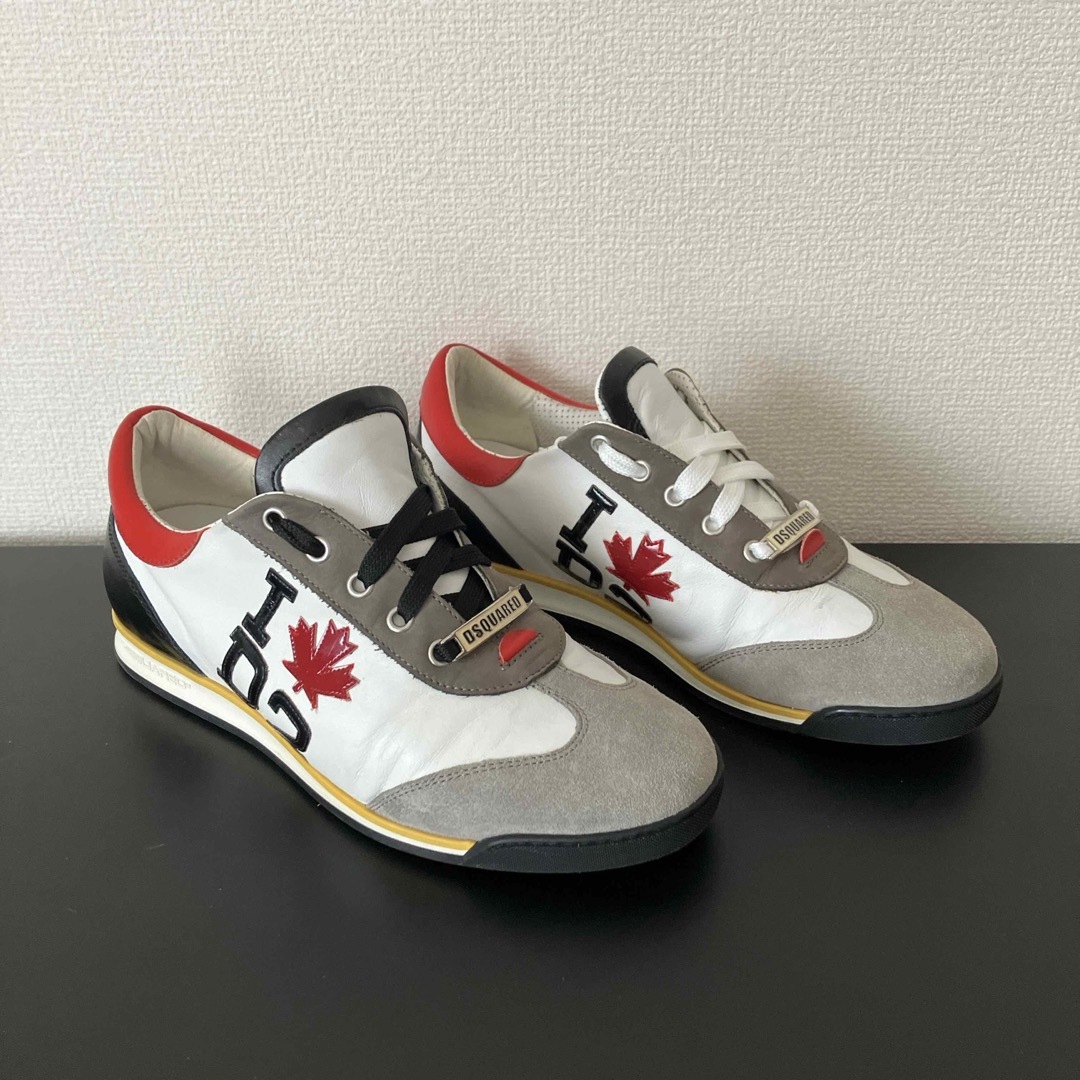 DSQUARED2 - ディースクエアード 美品 スニーカー メンズ DSQUARED2 - ディースクエアード 美品 スニーカー メンズ