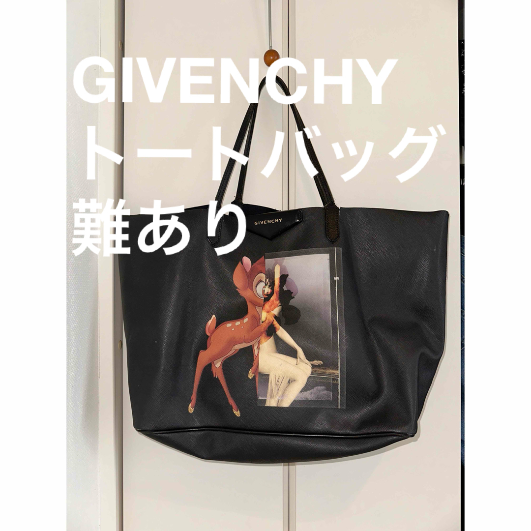 GIVENCHY - 難あり GIVENCHY バンビトートバッグの通販 by dig GIVENCHY - 難あり GIVENCHY バンビトートバッグの通販 by dig