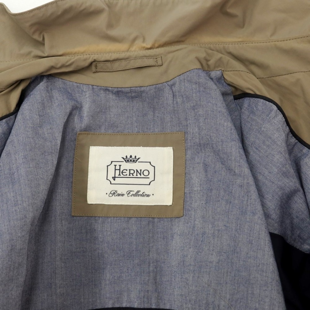 HERNO - 【中古】ヘルノ Herno ナイロン ステンカラーコート HERNO - 【中古】ヘルノ Herno ナイロン ステンカラーコート