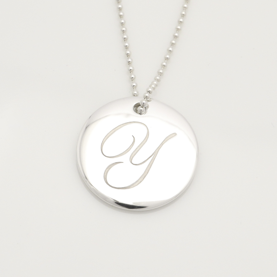 Tiffany & Co. - 【美品】TIFFANY&Co. ノーツ レター Y ディスク Tiffany & Co. - 【美品】TIFFANY&Co. ノーツ レター Y ディスク