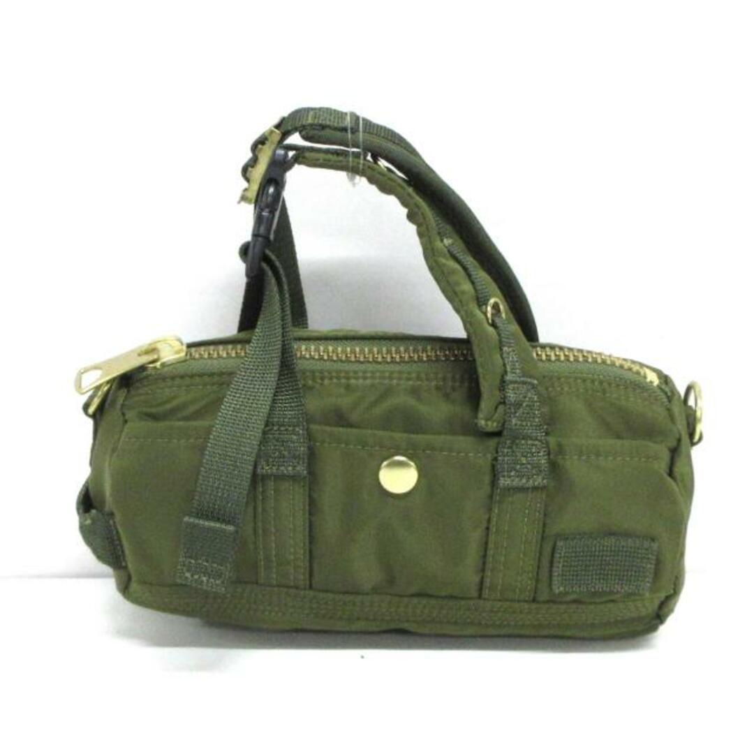 sacai - Sacai(サカイ) ハンドバッグ美品 - 21-0184S カーキ sacai - Sacai(サカイ) ハンドバッグ美品 - 21-0184S カーキ