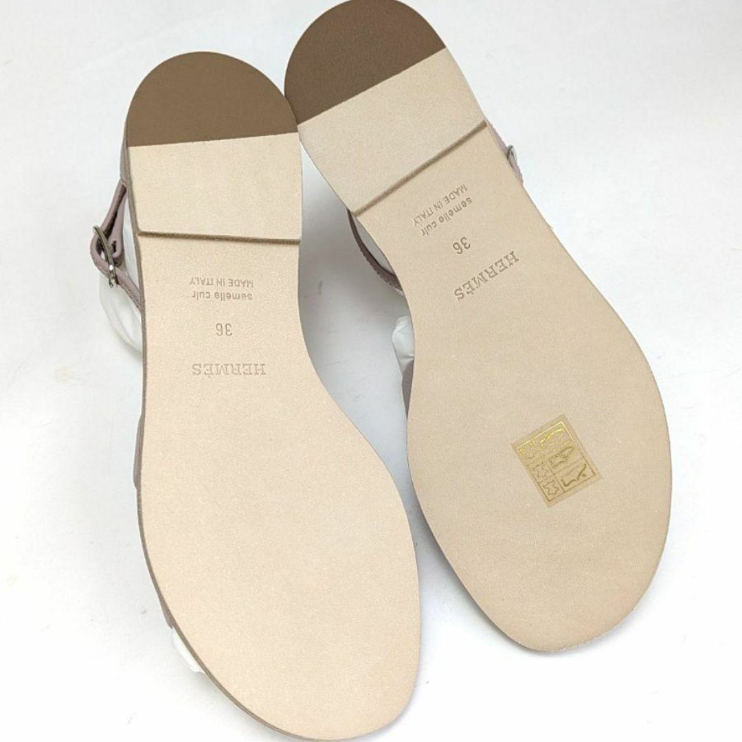 HERMES - 未使用さん♥エルメスHERMES サントリーニ ローズ HERMES - 未使用さん♥エルメスHERMES サントリーニ ローズ