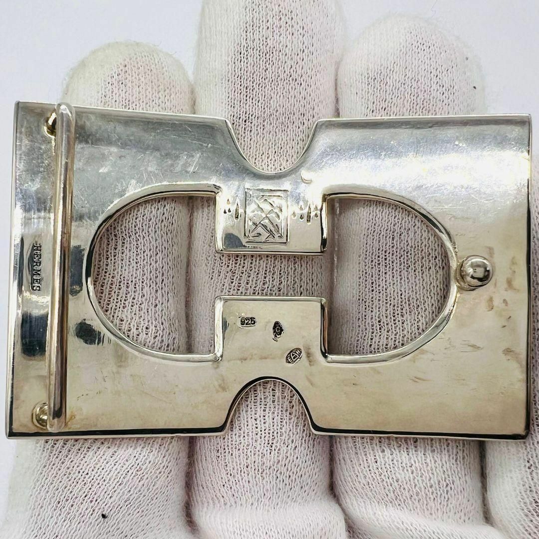 エルメス トゥアレグ バックル ベルト バックル シルバー 925 エルメス トゥアレグ バックル ベルト バックル シルバー 925