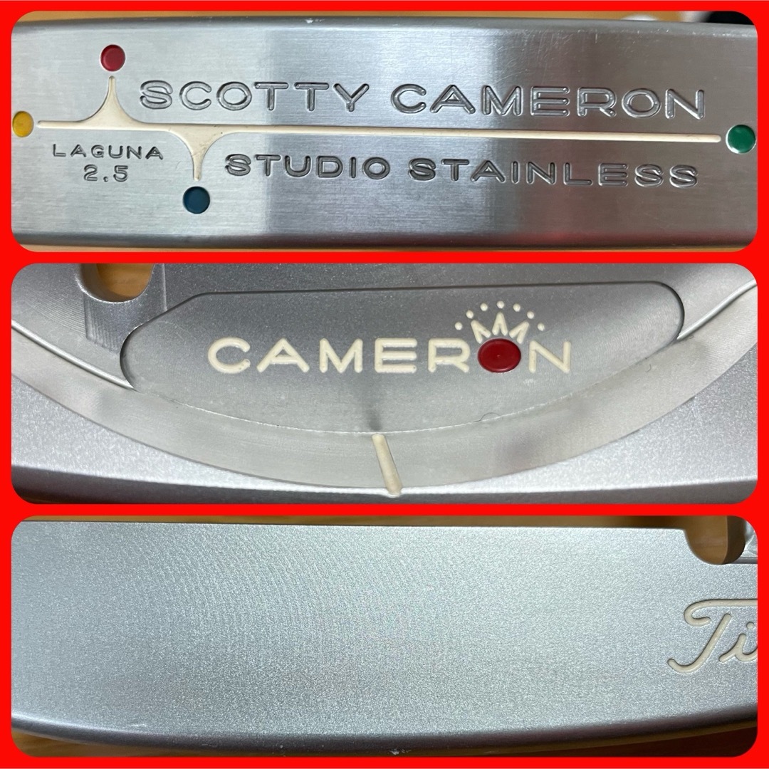Scotty Cameron - 【超希少美品】 スタジオステンレス ラグーナ Scotty Cameron - 【超希少美品】 スタジオステンレス ラグーナ