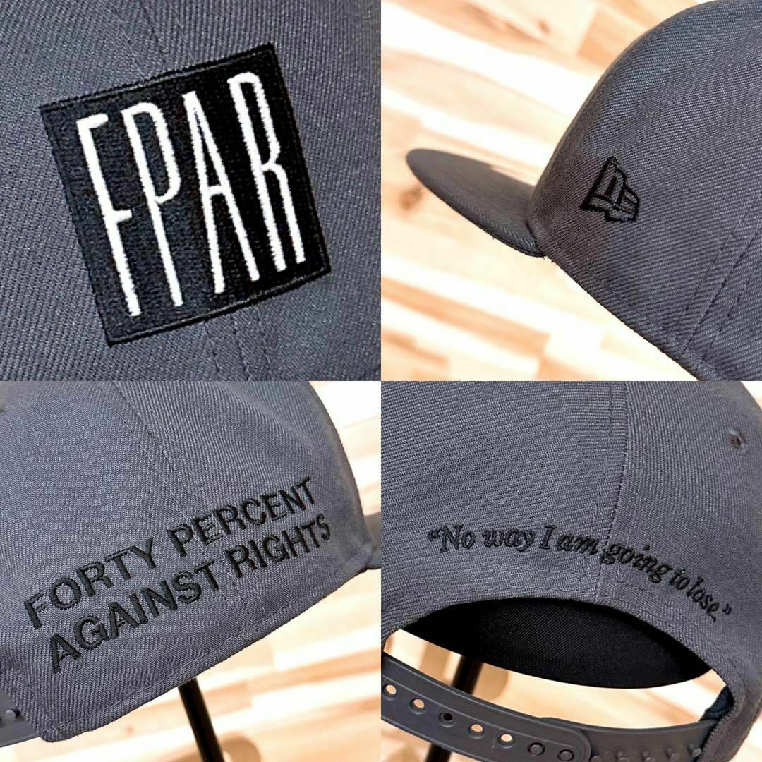 超激レア【ニューエラ×FPAR】限定コラボ スクエアロゴ キャップ 超激レア【ニューエラ×FPAR】限定コラボ スクエアロゴ キャップ