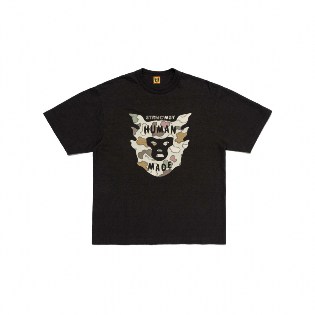 M KAWS HUMAN MADE GRAPHIC T-SHIRT BLACK M KAWS HUMAN MADE GRAPHIC T-SHIRT BLACK