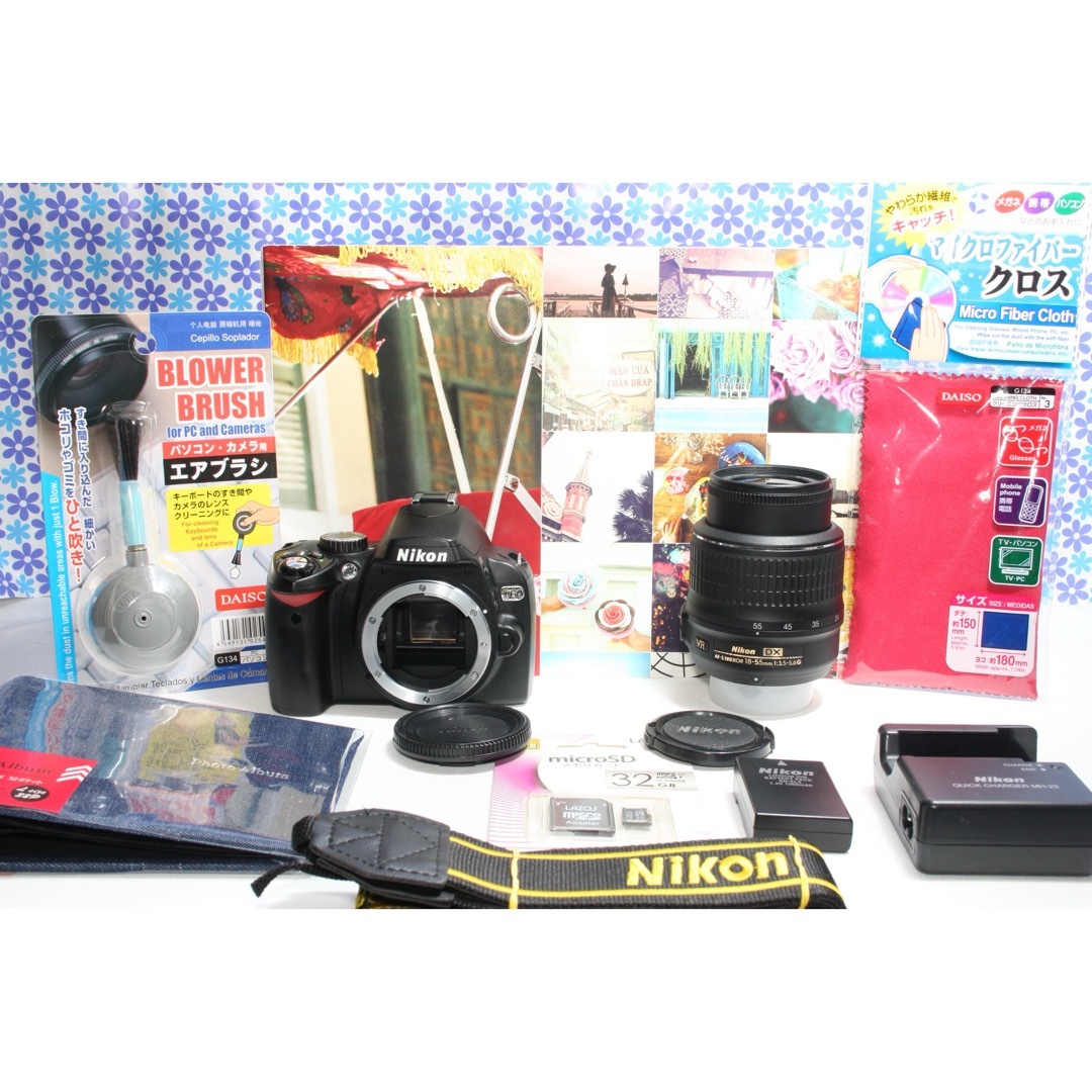 極美品☆Nikon D60 レンズキット☆高画質☆おすすめ一眼レフ 極美品☆Nikon D60 レンズキット☆高画質☆おすすめ一眼レフ