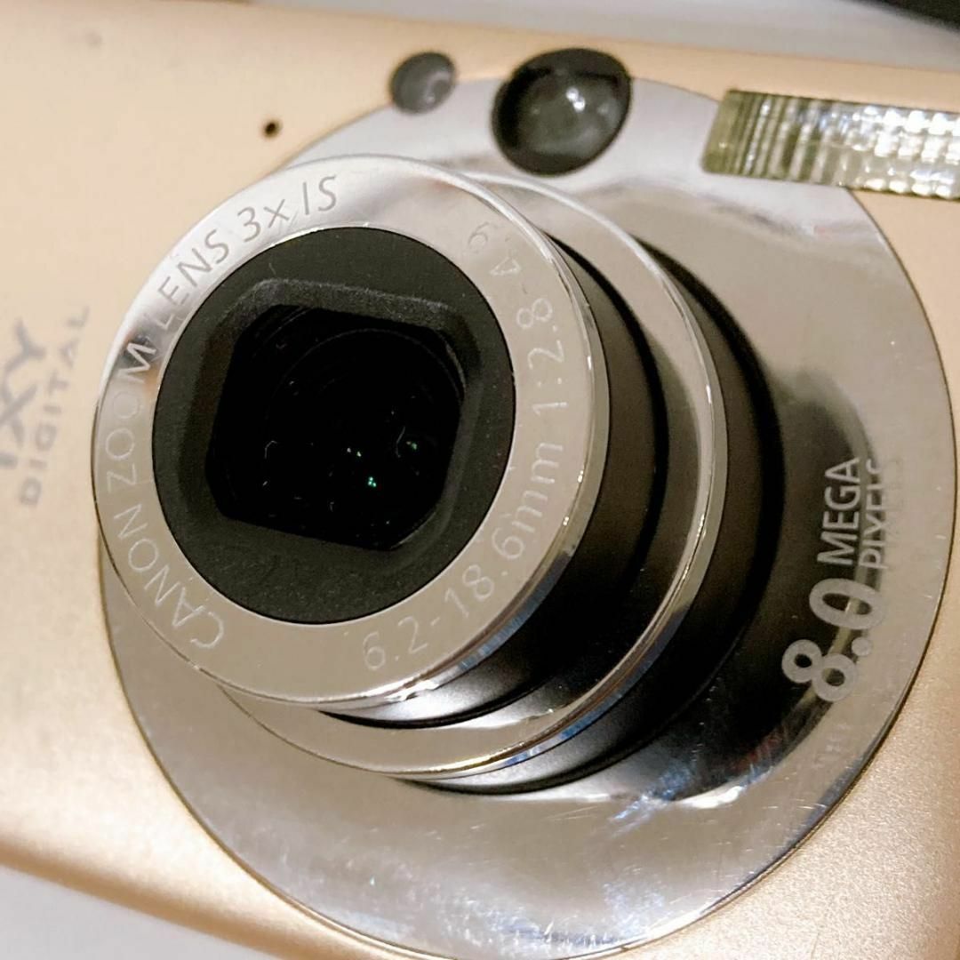 Canon IXY DIGITAL 20 IS GD ゴールド SDカード付 Canon IXY DIGITAL 20 IS GD ゴールド SDカード付