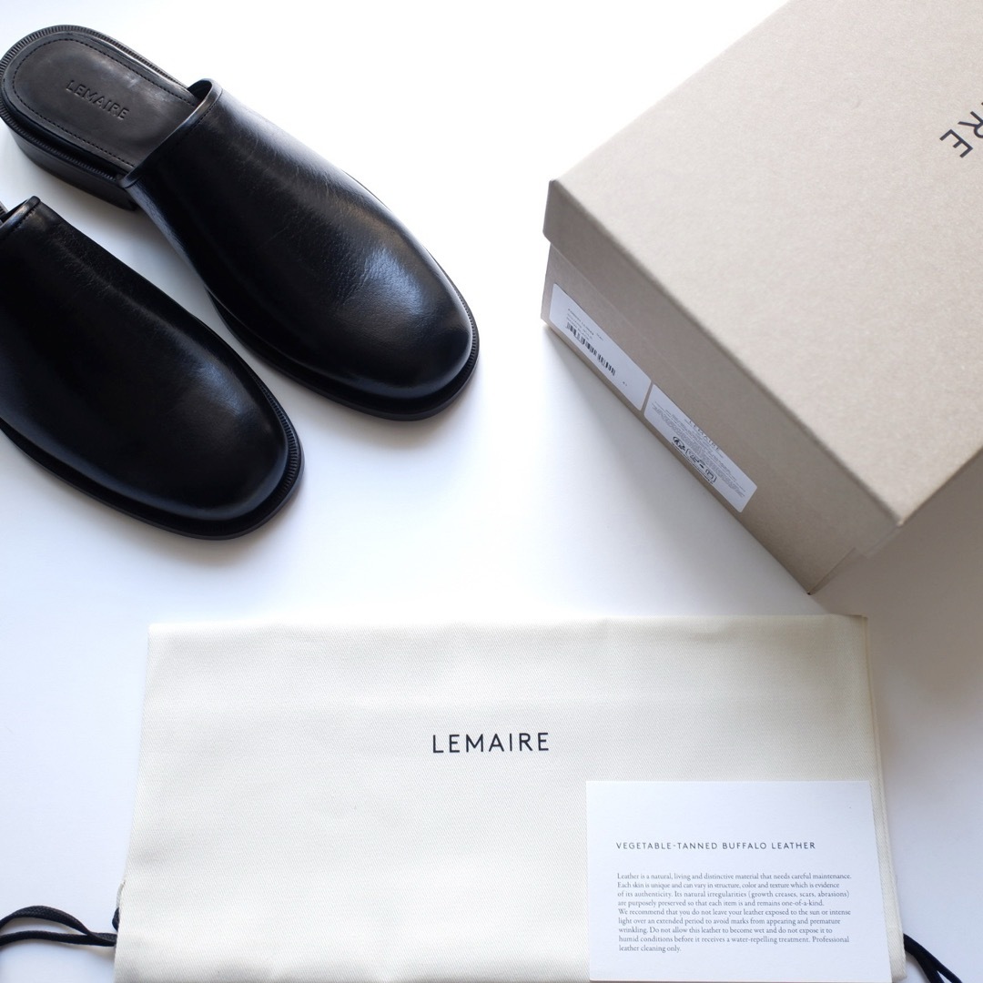 LEMAIRE - 新品正規品 Lemaire レザーミュールの通販 by store LEMAIRE - 新品正規品 Lemaire レザーミュールの通販 by store