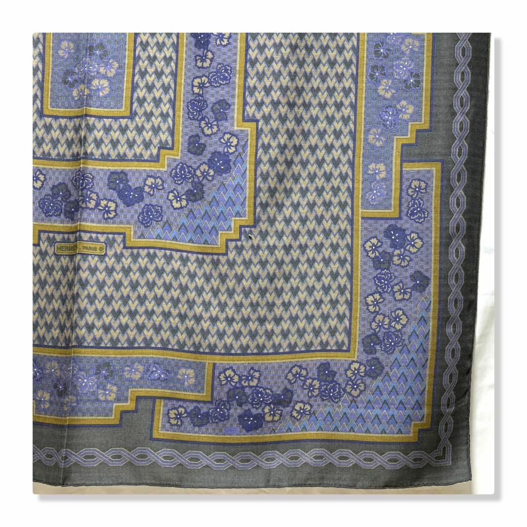 美品】Hermès エルメス カレ 140 ジオメトリック ジェアン カシシル 美品】Hermès エルメス カレ 140 ジオメトリック ジェアン カシシル