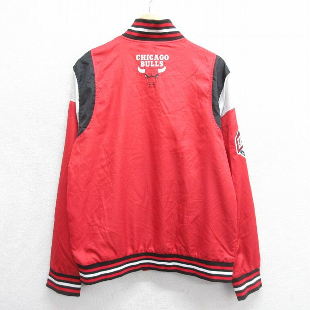 M☆古着 長袖 ジャケット メンズ NBA シカゴブルズ 赤 レッド M☆古着 長袖 ジャケット メンズ NBA シカゴブルズ 赤 レッド