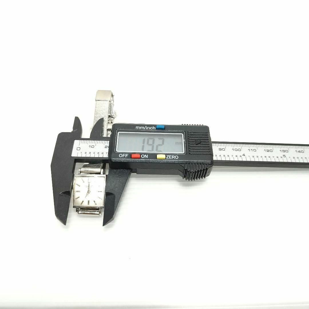 稼動品/希少】IWC 腕時計 手巻き 機械式 2針 スクエア シルバー 稼動品/希少】IWC 腕時計 手巻き 機械式 2針 スクエア シルバー