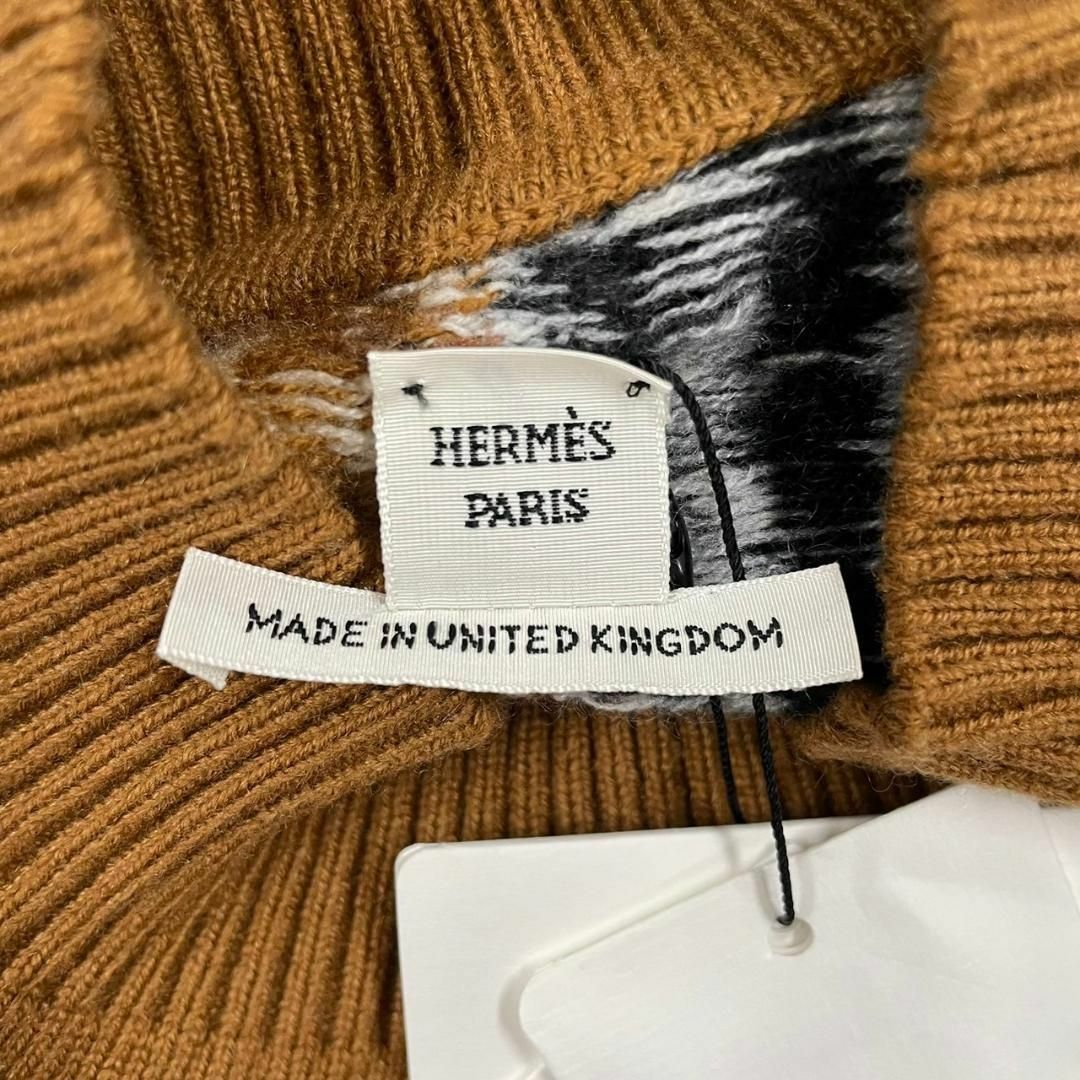 HERMES - 美品 19AW HERMES セリエ カシミヤ モックネック HERMES - 美品 19AW HERMES セリエ カシミヤ モックネック