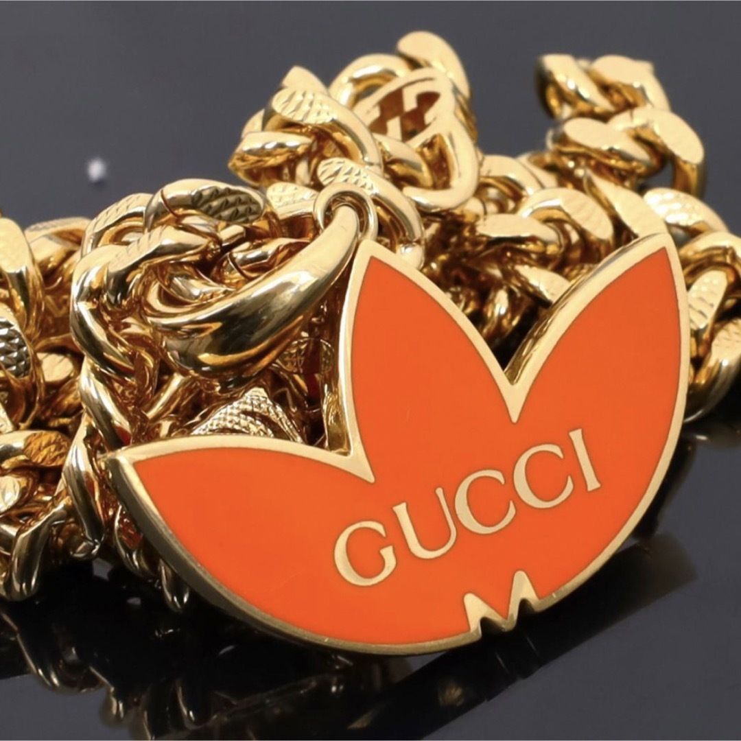 GUCCI - 未使用級‼️ グッチ×アディダス トレフォイル ゴル GUCCI - 未使用級‼️ グッチ×アディダス トレフォイル ゴル