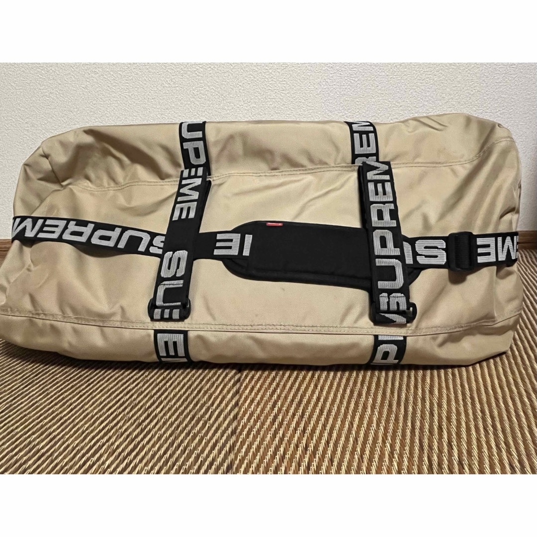 Supreme - 希少 18ss Supreme ボストンバック Tan ベージュの Supreme - 希少 18ss Supreme ボストンバック Tan ベージュの