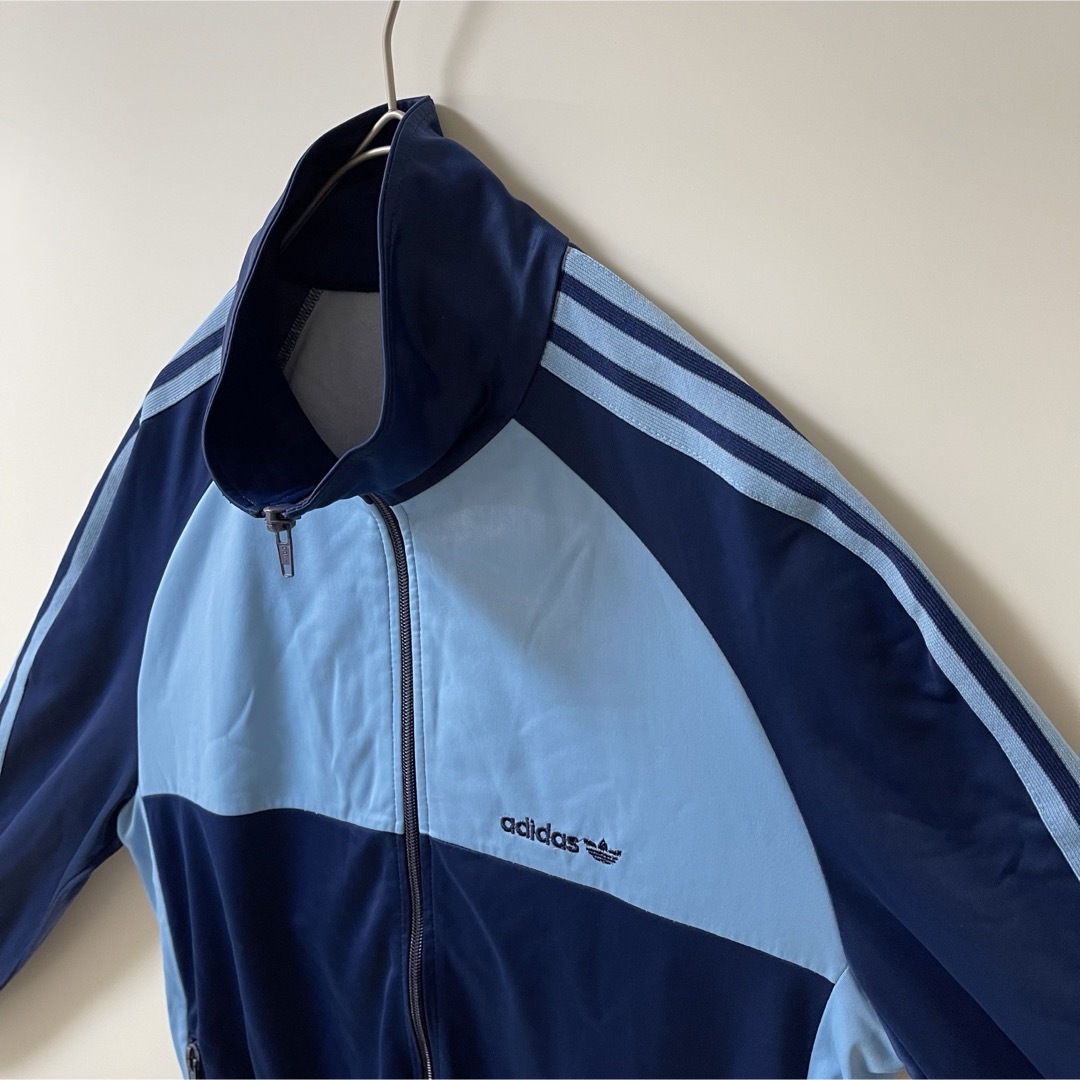 adidas - 美品70s】アディダス刺繍トラックジャケット古着 adidas - 美品70s】アディダス刺繍トラックジャケット古着