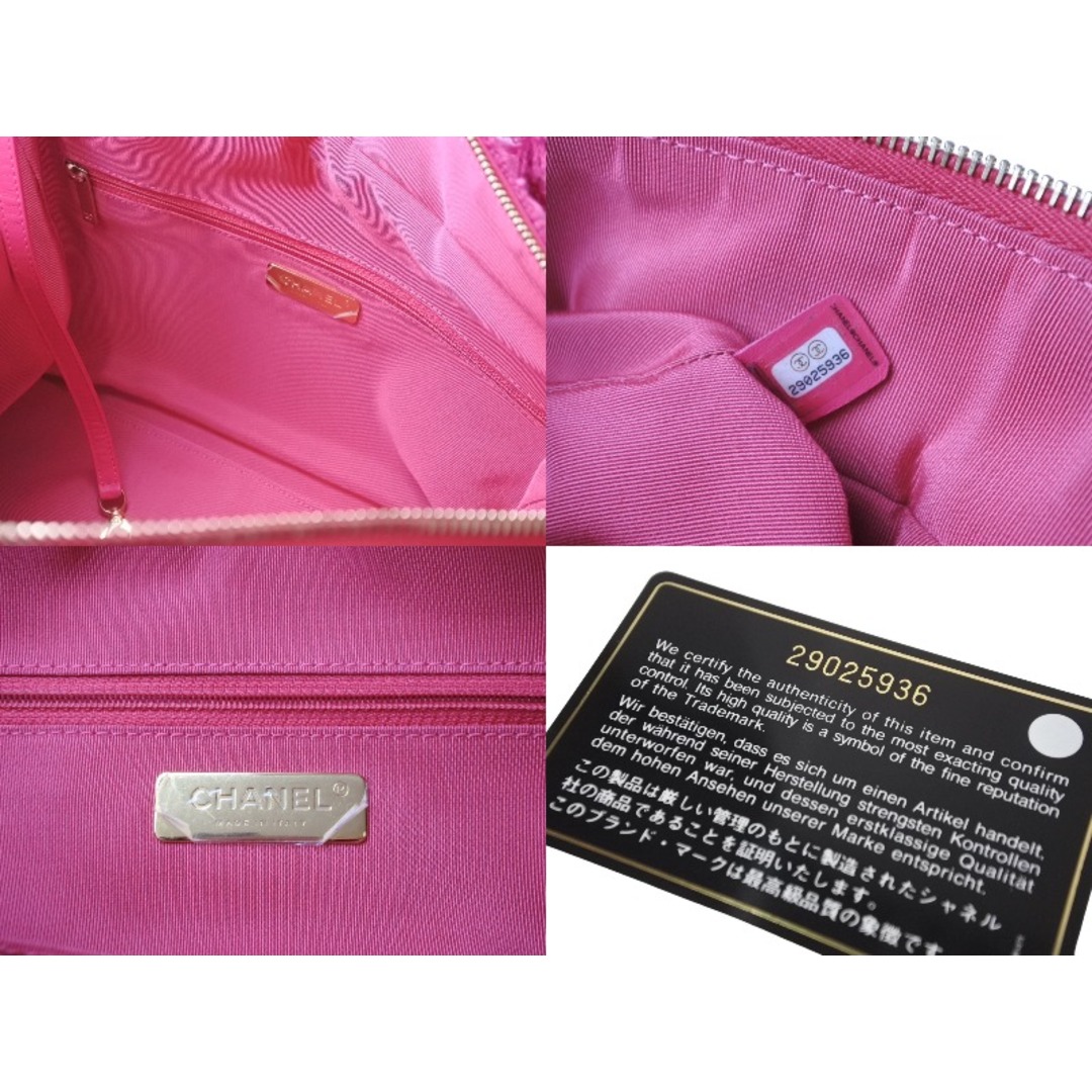 CHANEL - 極美品 CHANEL シャネル ツイード ロゴ ジップ CHANEL - 極美品 CHANEL シャネル ツイード ロゴ ジップ