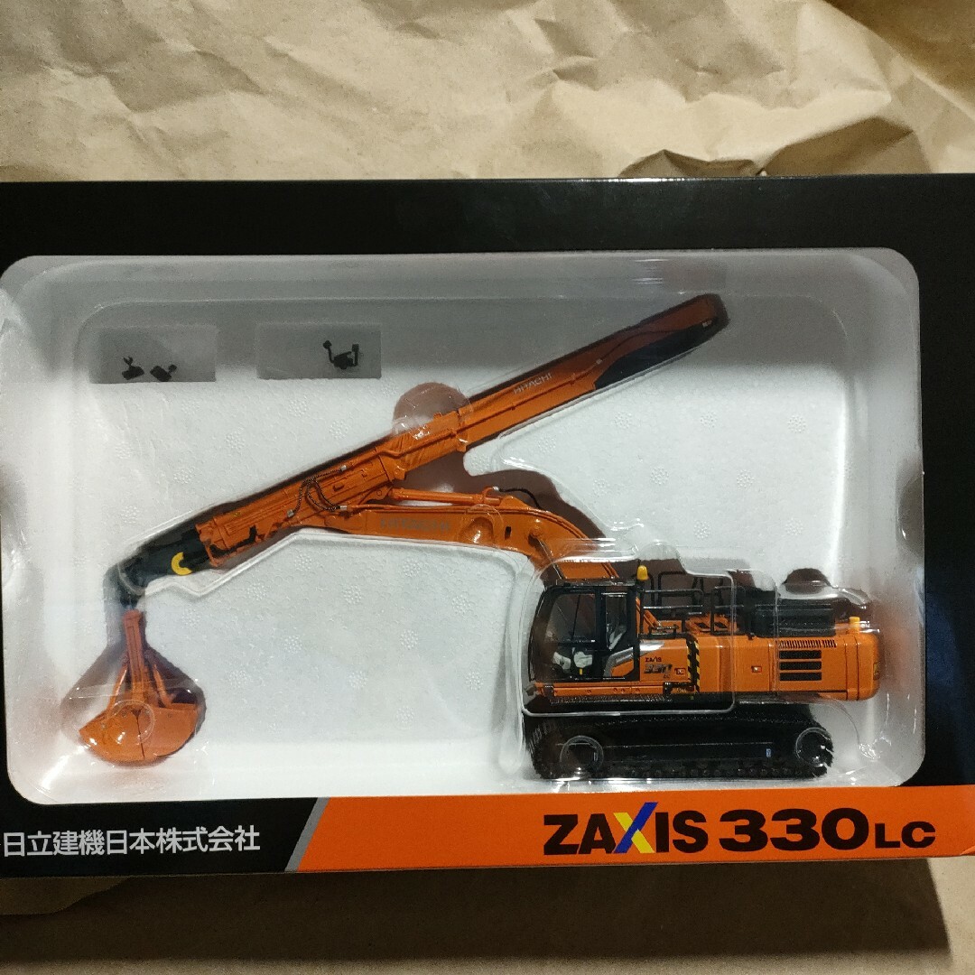 日立建機 ZAXIS330LC テレスコクラム仕様機 凄い 1/50 建機模型 日立建機 ZAXIS330LC テレスコクラム仕様機 凄い 1/50 建機模型