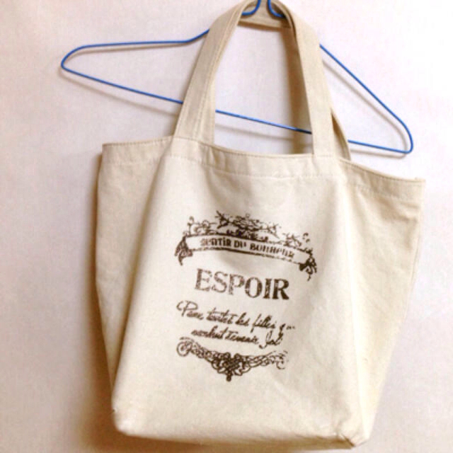 EMSEXCITE - トートバッグ * クリーム色の通販 by ◎ whip shop EMSEXCITE - トートバッグ * クリーム色の通販 by ◎ whip shop