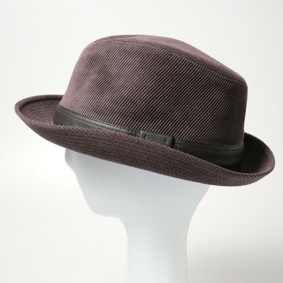 HERMES - □美品□HERMES エルメス ハット サイズ59 中折れ HERMES - □美品□HERMES エルメス ハット サイズ59 中折れ