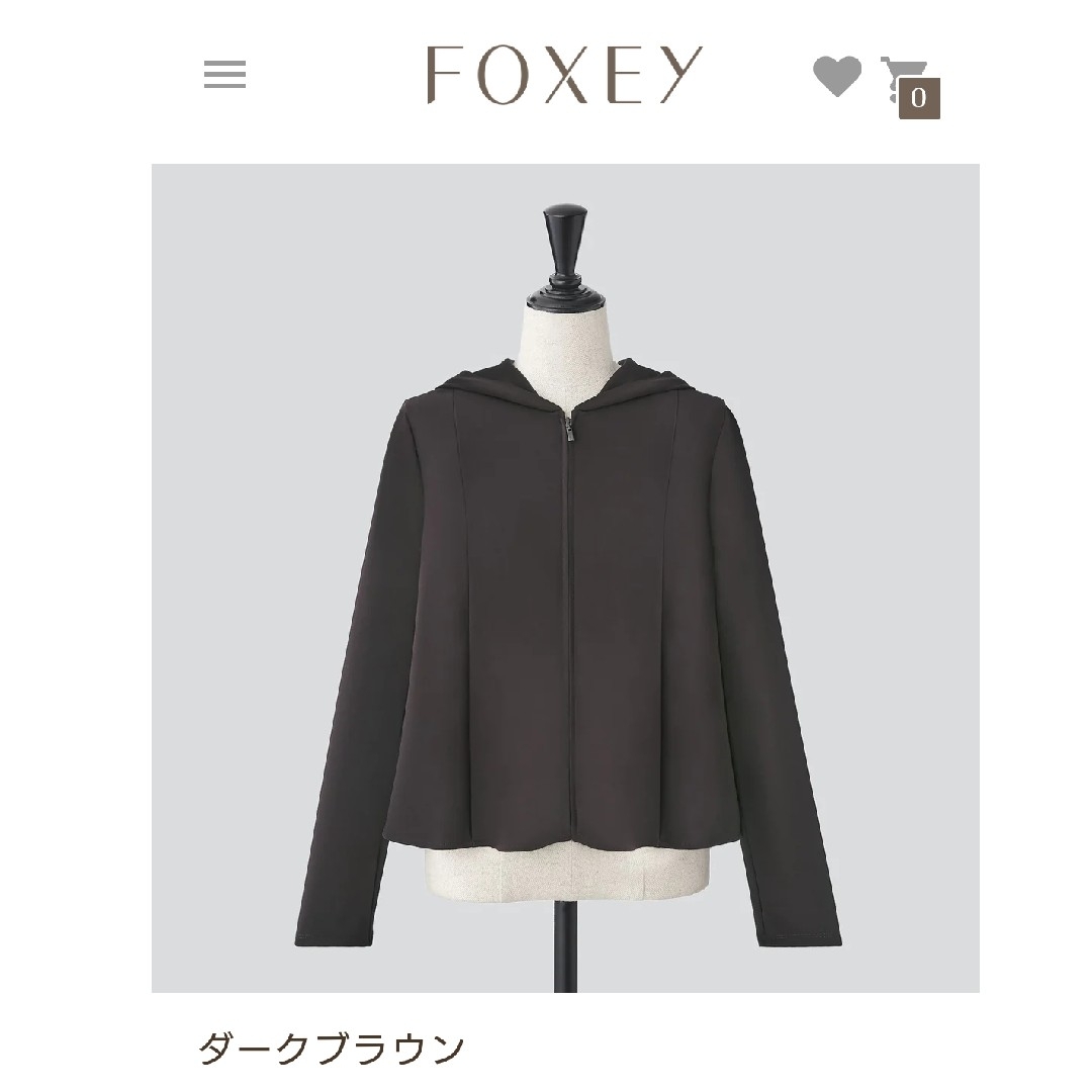 FOXEY - 新品未使用フォクシーニューヨークParka【CHERIE】38の FOXEY - 新品未使用フォクシーニューヨークParka【CHERIE】38の