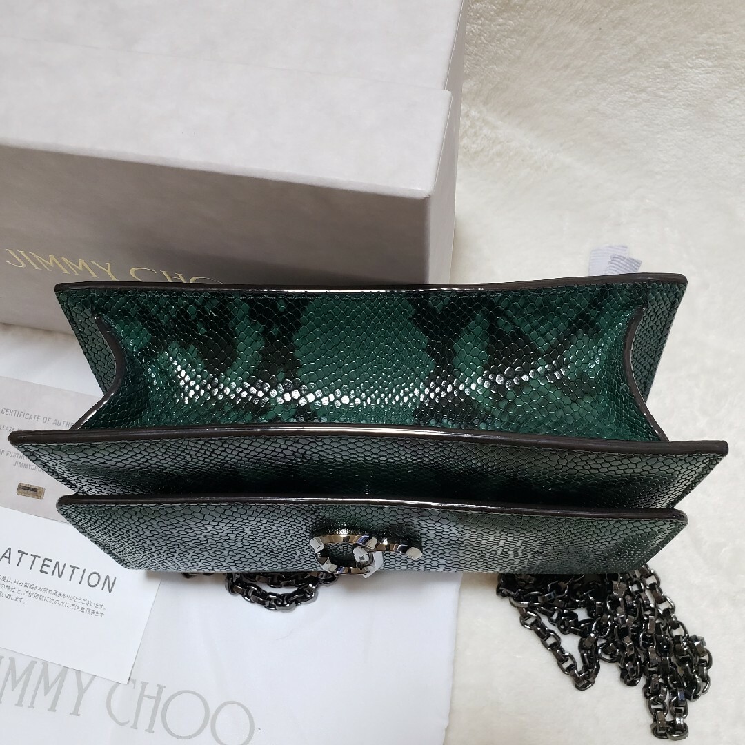 JIMMY CHOO - 極美品 ジミーチュウ ボヘミア JCロゴ 2way JIMMY CHOO - 極美品 ジミーチュウ ボヘミア JCロゴ 2way
